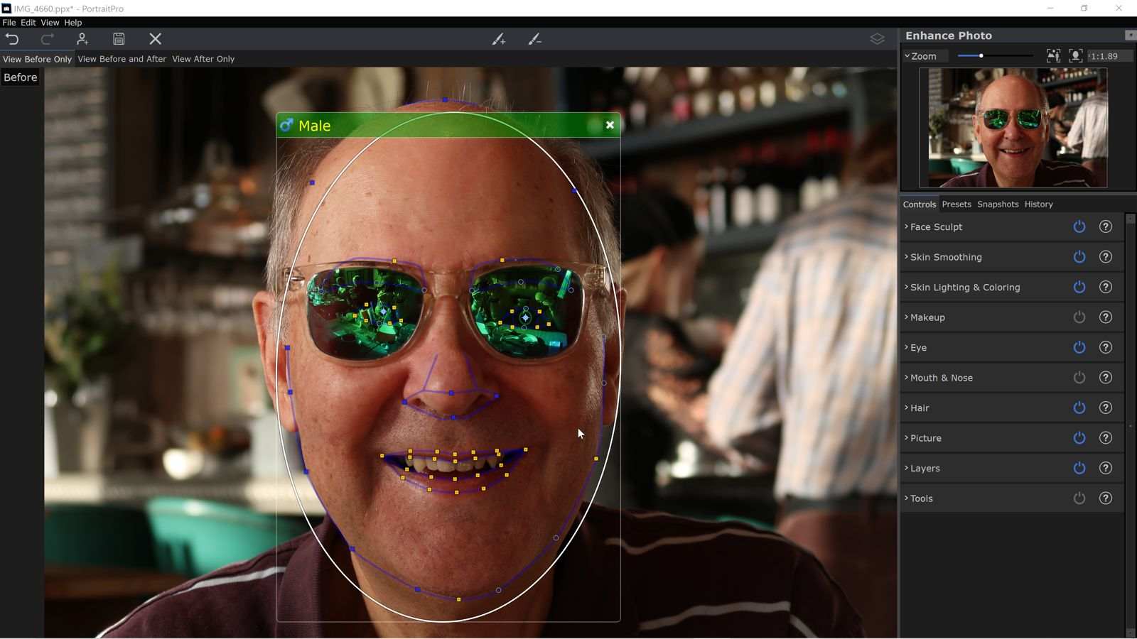 PortraitPro Studio 21 - A comparison with Luminar Neo Relight Ai ...